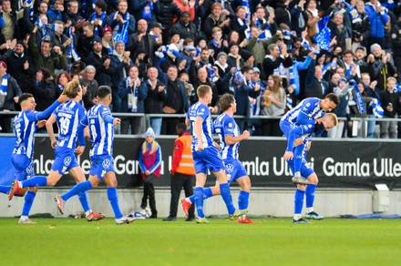 Oscar Wendt Celebrates Goal During Match Editorial Stock Photo - Stock ...