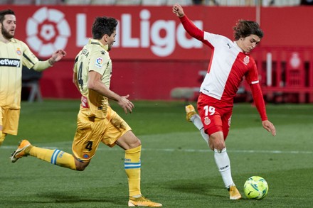 Pablo Moreno Girona Fc During Liga Editorial Stock Photo - Stock Image ...