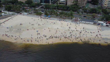 Aerial View Manila Baywalk Dolomite Beach Editorial Stock Photo - Stock ...