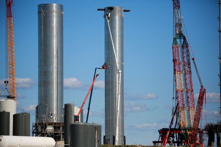 Super Heavy Booster Prepared Testing On Editorial Stock Photo - Stock ...