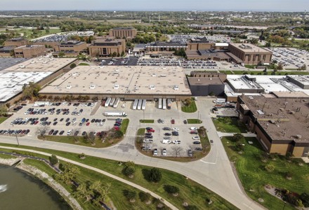 Aerial Photo Made Drone Shows Abbott Editorial Stock Photo - Stock ...