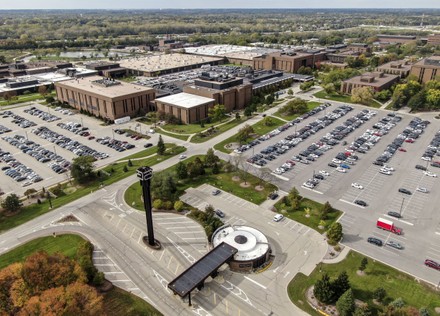 Aerial Photo Made Drone Shows Abbott Editorial Stock Photo - Stock ...