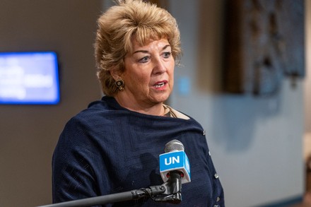 Permanent Representative Ireland Un Geraldine Byrne Editorial Stock ...