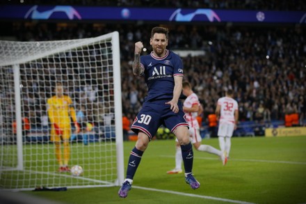 Lionel Messi Celebrating His Goal Editorial Stock Photo - Stock Image ...