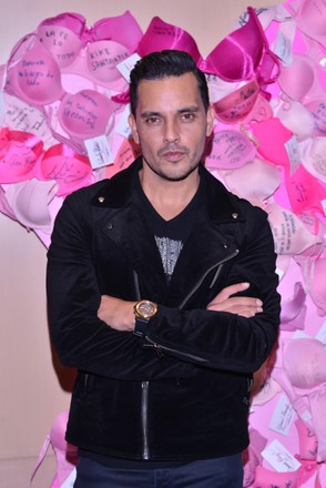 Hugo Aceves Poses Photos During Pink Editorial Stock Photo - Stock ...