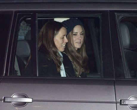 Kate Middleton Her Royal Protection Officer Editorial Stock Photo ...