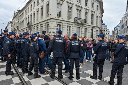 Police Rally Procession Office Minister Interior Editorial Stock Photo ...