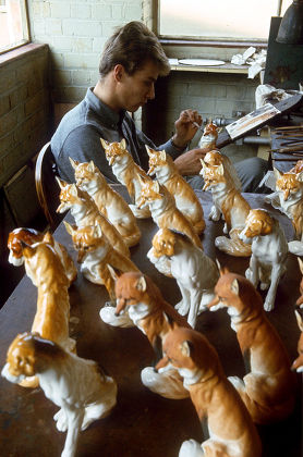 Inside Worcester Ceramics Factory Editorial Stock Photo - Stock Image ...