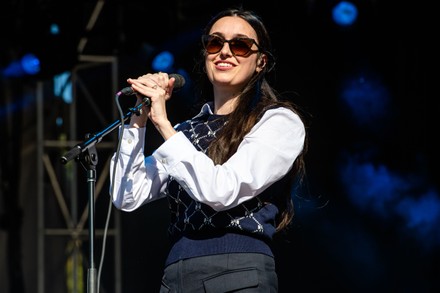 Madeline Follin Cults Performs On Day Editorial Stock Photo - Stock ...