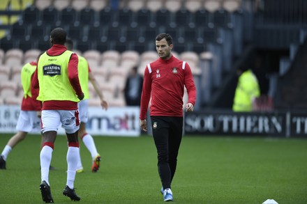 Shaun Brisley 4 Wrexham Shoots Hits Editorial Stock Photo - Stock Image ...
