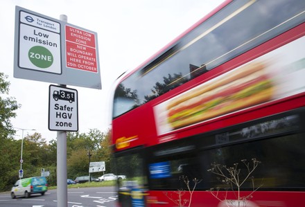 Road Sign Informing Motorists Expansion Ultra Editorial Stock Photo ...