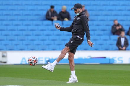Manchester City Midfielder Riyad Mahrez 26 Editorial Stock Photo ...