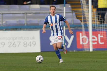 Harrogate Towns Luke Armstrong Action Hartlepool Editorial Stock Photo ...