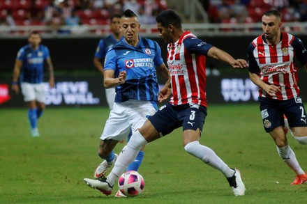 Guadalajara vs. Cruz Azul, Zapopan, Mexico - 23 Oct 2021 Stock Pictures ...