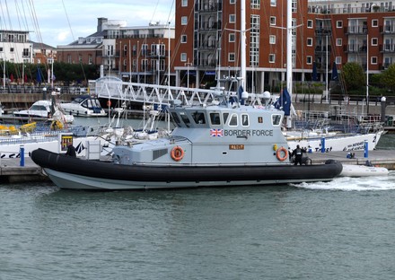 Border Force Cutters Operating Portsmouth Image Editorial Stock Photo ...