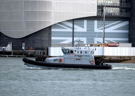 Border Force Cutters Operating Portsmouth Image Editorial Stock Photo ...