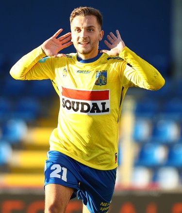 Westerlos Erdon Daci Celebrates After Scoring Editorial Stock Photo ...
