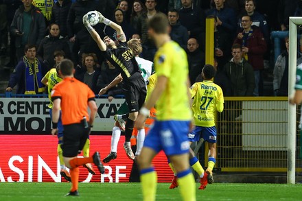 Waaslandbeverens Nordin Jackers Pictured Action During Editorial Stock ...