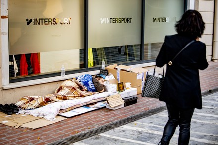 Daily Life, Athens, Greece - 23 Oct 2021 Stock Pictures, Editorial ...