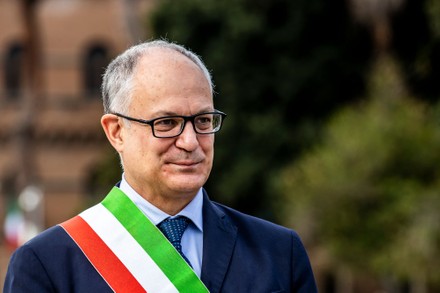 Mayor Rome Roberto Gualtieri C Places Editorial Stock Photo - Stock ...