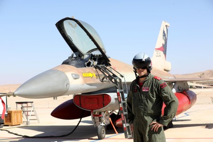 Israeli Pilot Seen During International Blue Editorial Stock Photo ...