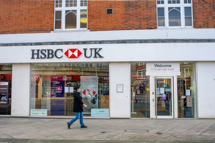 Hsbc Branch Slough High Street Despite Editorial Stock Photo - Stock ...