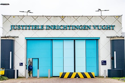 Extra security measures at prison in Vught, The Netherlands - 26 Oct ...