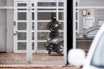 Extra security measures at prison in Vught, The Netherlands - 26 Oct ...