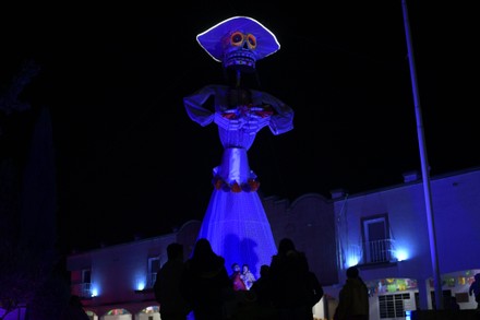 View Monumental Catrina 12 Meters Long Editorial Stock Photo - Stock ...