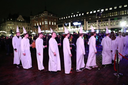 Lucia Concert Stora Torget Sweden Editorial Stock Photo - Stock Image ...
