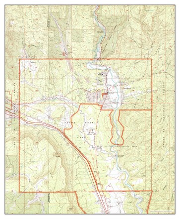 Usa Timeless Maps Pecos New Mexico Editorial Stock Photo - Stock Image ...