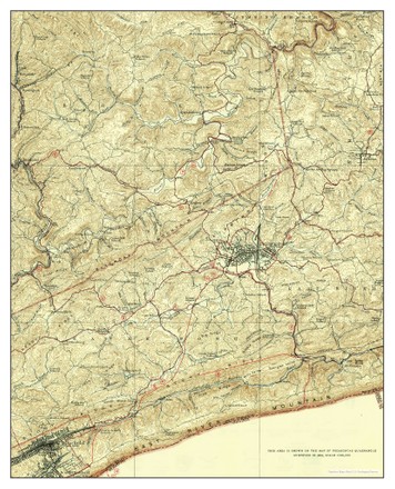 Usa Timeless Maps Bluefield West Virginia Editorial Stock Photo - Stock ...