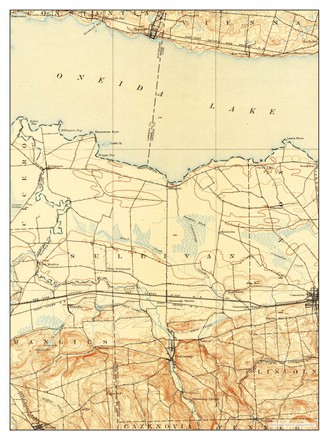 Usa Timeless Maps Chittenango New York Editorial Stock Photo - Stock ...
