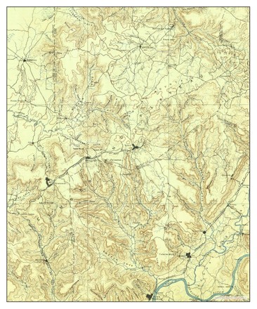 Usa Timeless Maps Sewanee Tennessee Map Editorial Stock Photo - Stock ...