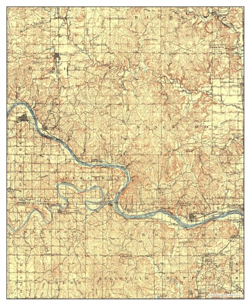Usa Timeless Maps Hominy Oklahoma Map Editorial Stock Photo - Stock ...