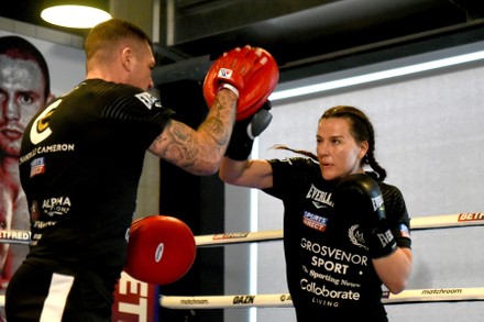 Cameron vs McGee Media Workout, Boxing, 12x3 Gym, Aldgate, London, UK ...