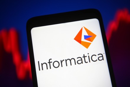 This Photo Illustration Informatica Logo Software Editorial Stock Photo ...