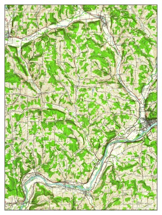 Usa Timeless Maps Owego New York Editorial Stock Photo - Stock Image ...
