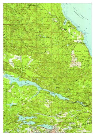 Usa Timeless Maps Negaunee Michigan Map Editorial Stock Photo - Stock ...