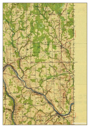 Usa Timeless Maps Fort Fairfield Maine Editorial Stock Photo - Stock ...