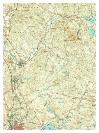 Usa Timeless Maps Suncook New Hampshire Editorial Stock Photo - Stock ...
