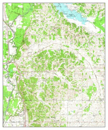 Usa Timeless Maps Crenshaw Mississippi Map Editorial Stock Photo ...
