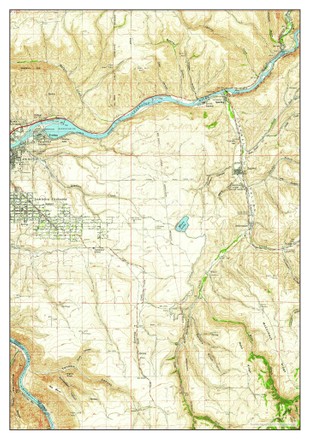 Usa Timeless Maps Lewiston Orchards Idaho Editorial Stock Photo - Stock ...