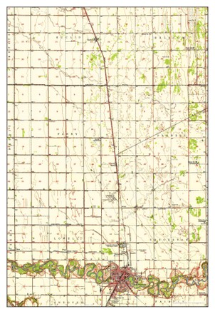 Usa Timeless Maps Crookston Minnesota Map Editorial Stock Photo - Stock ...