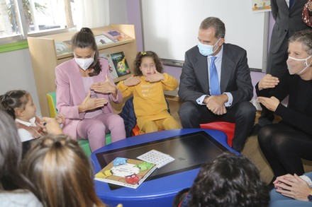 Spains Queen Letizia 2l King Felipe Editorial Stock Photo - Stock Image ...