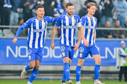 Marcus Berg Celebrates Goal During Match Editorial Stock Photo - Stock ...