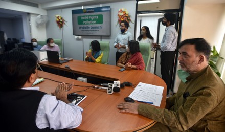 Delhi Environment Minister Gopal Rai Launch Editorial Stock Photo ...