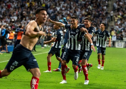 Rayados De Monterreys Players Celebrate After Editorial Stock Photo ...