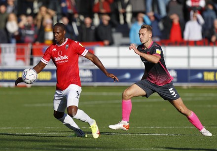 Exeter City Player Sam Nombe Applauds Editorial Stock Photo - Stock ...