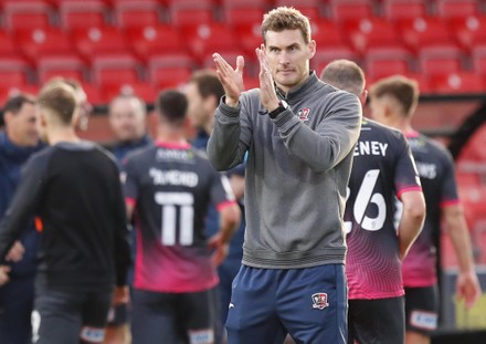 Exeter City Manager Matt Taylor During Editorial Stock Photo - Stock ...